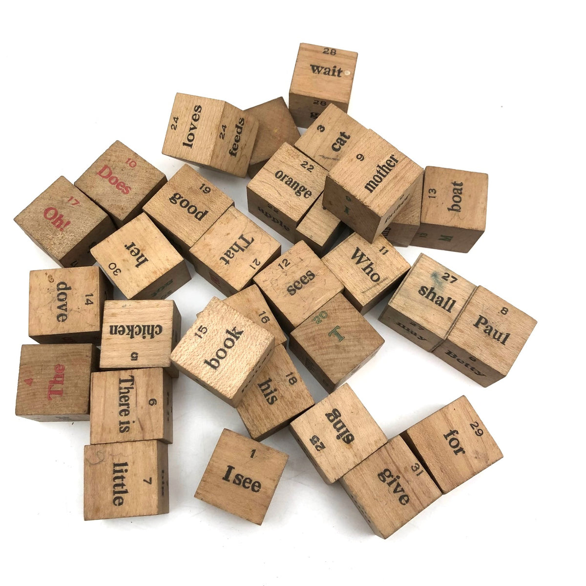 C. 1920s Milton Bradley Story Building Blocks – critical EYE Finds