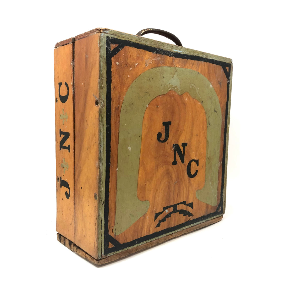 JNC's Homemade Throwing Horseshoe Carrying Case with Silver Horseshoes – critical EYE Finds