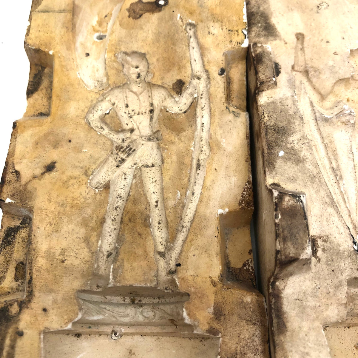 Old Plaster Mold: The Archer – critical EYE Finds