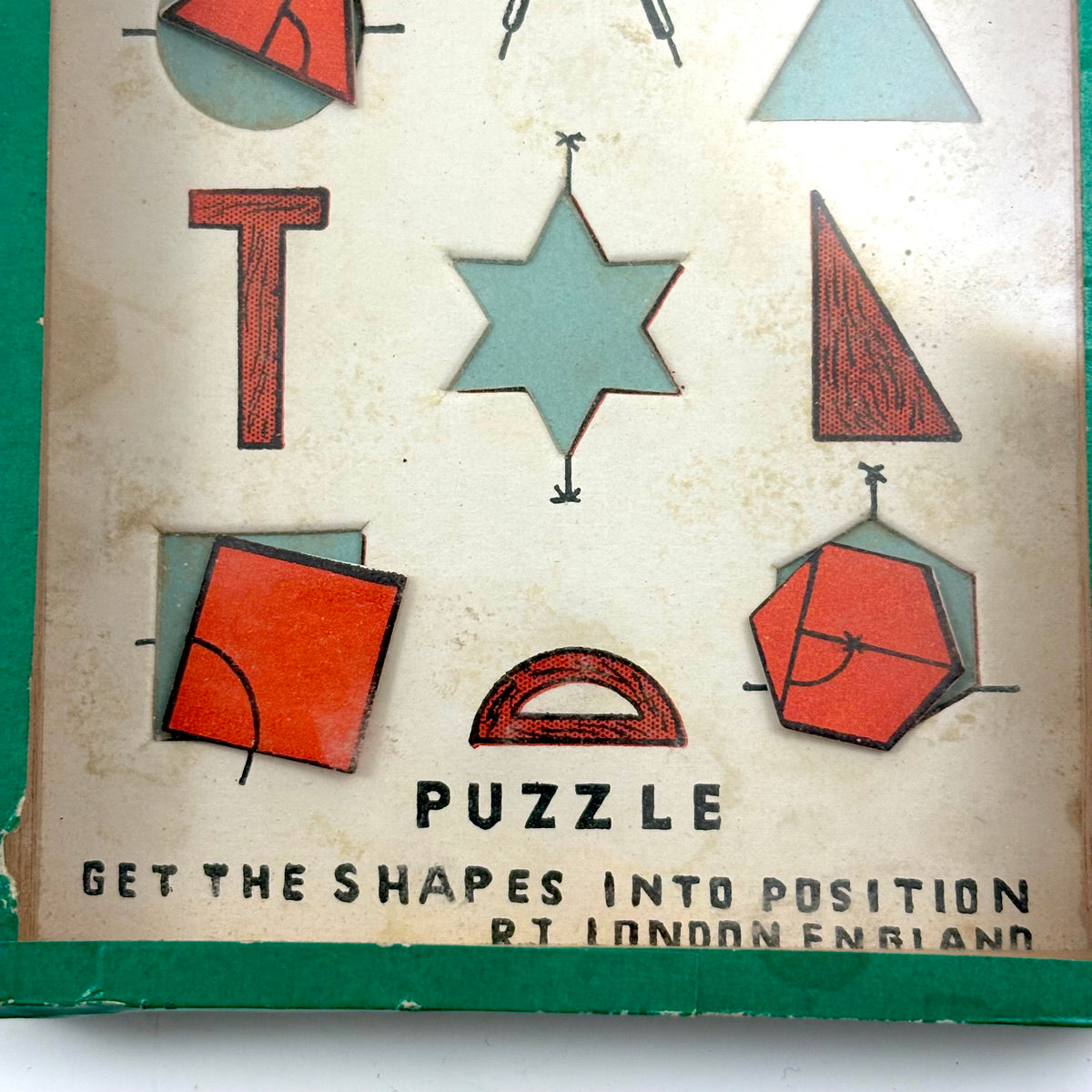 RT Journet London Vintage Handheld "Geometrical" Dexterity Puzzle ...