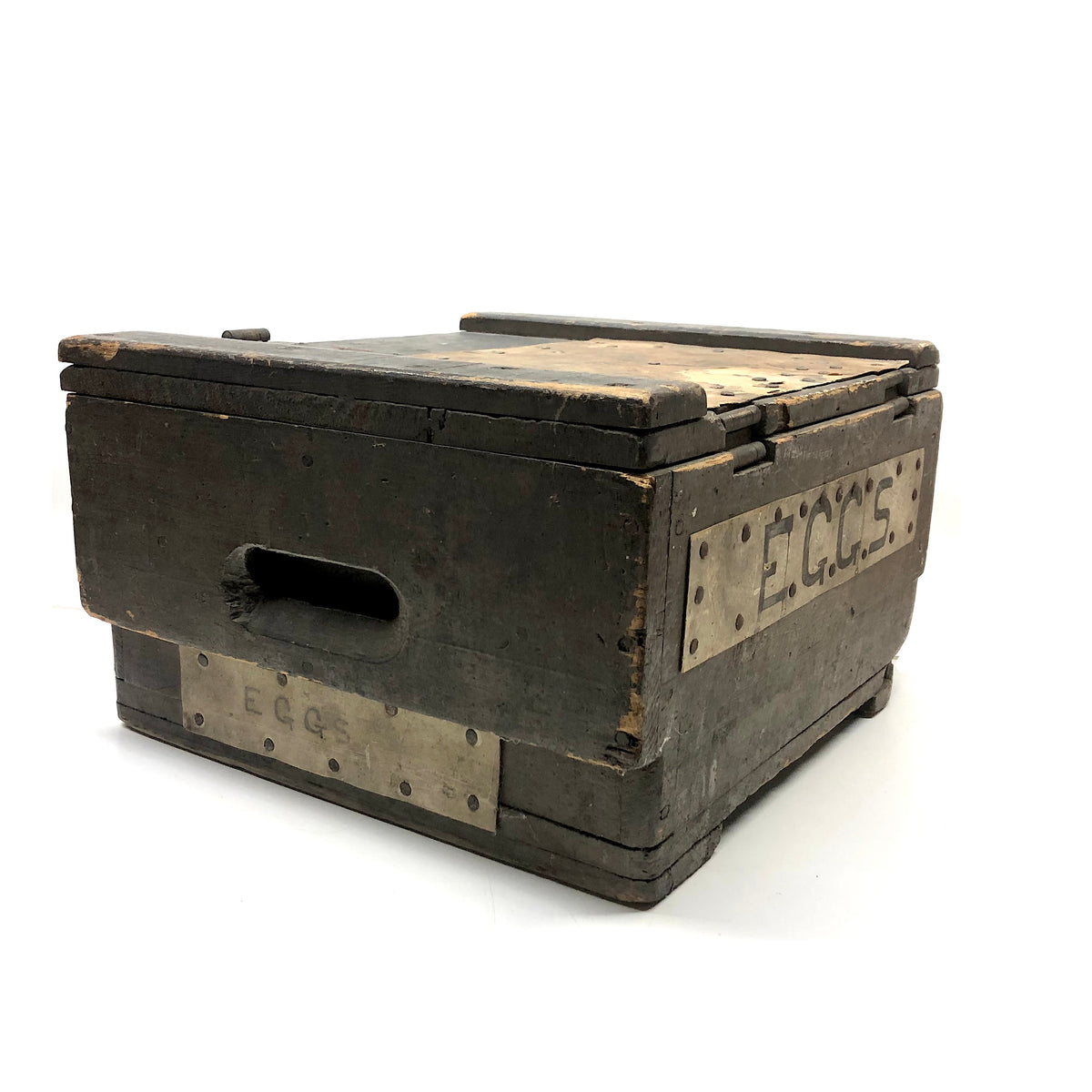 William Fogg's Character-full Antique EGGS Shipping Crate, Bethlehem ...