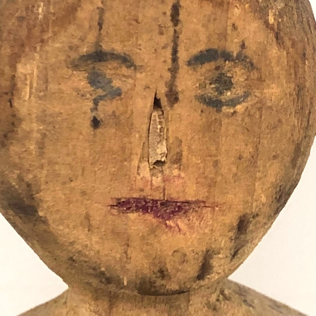 Long Limbed, Very Flexible Old Folk Art Jig Figure with Marvelous Face ...