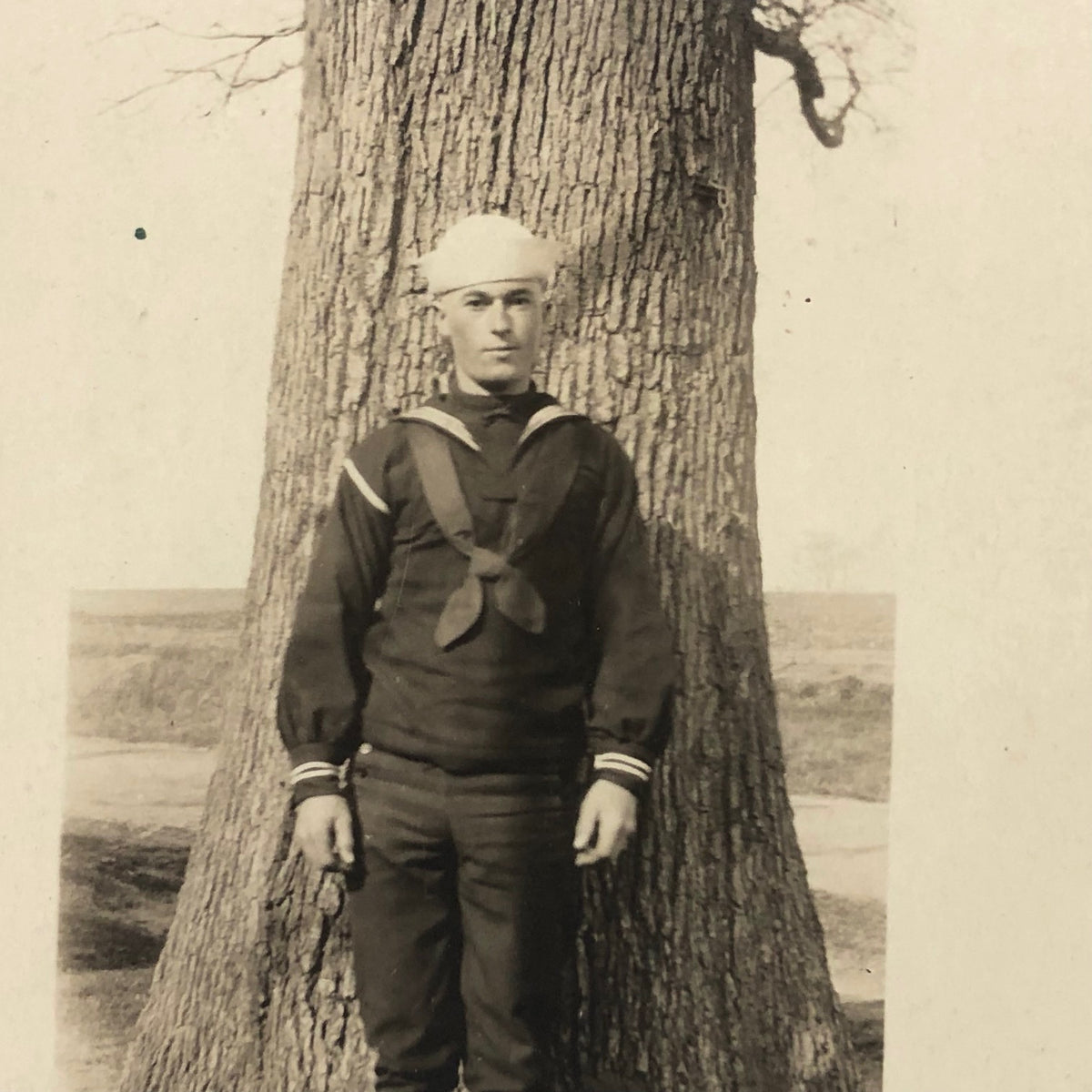 Handsome Sailor, c. 1920s Real Photo Postcard of Navy Man – critical ...