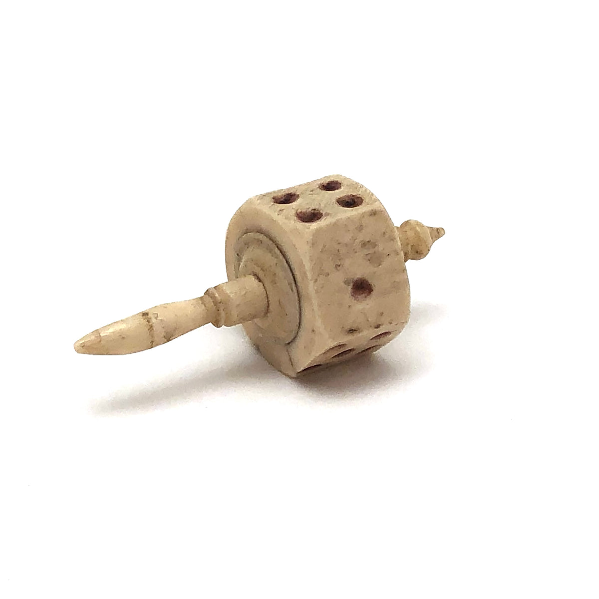 Early 19th Century Bone Dice-type Teetotum – critical EYE Finds
