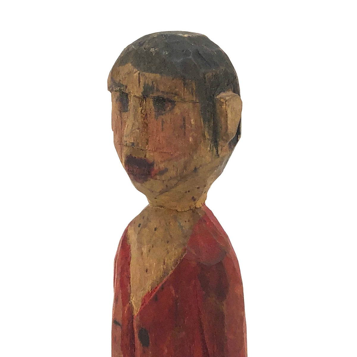 Whittled Little Pink Cheeked Boy – critical EYE Finds