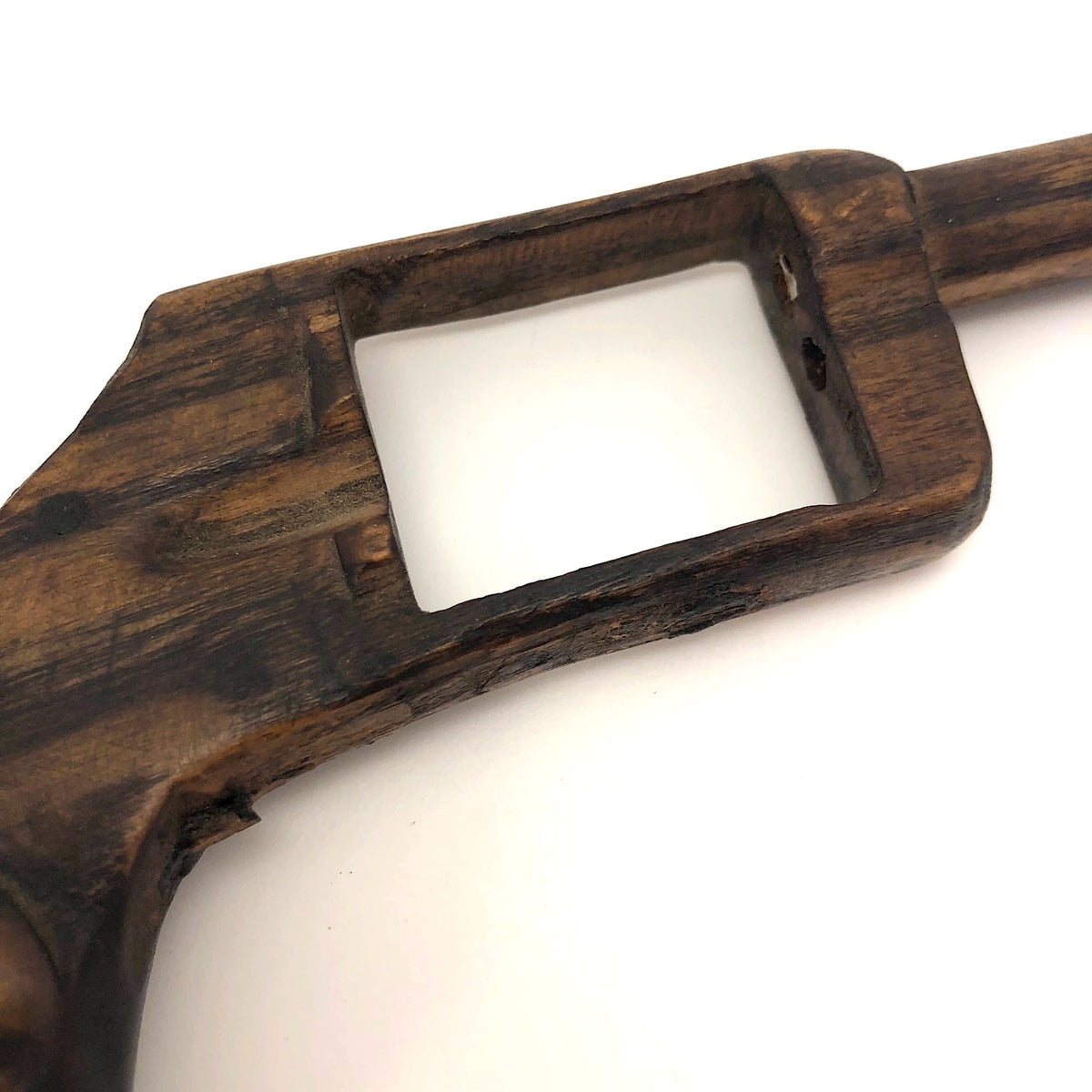Carved Wooden Gun (Disarmed, but with Working Hammer) – critical EYE Finds