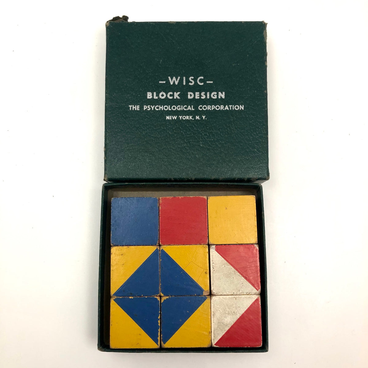 WISC (Wechsler Intelligence Scale for Children) 1949 Object Assembly T ...