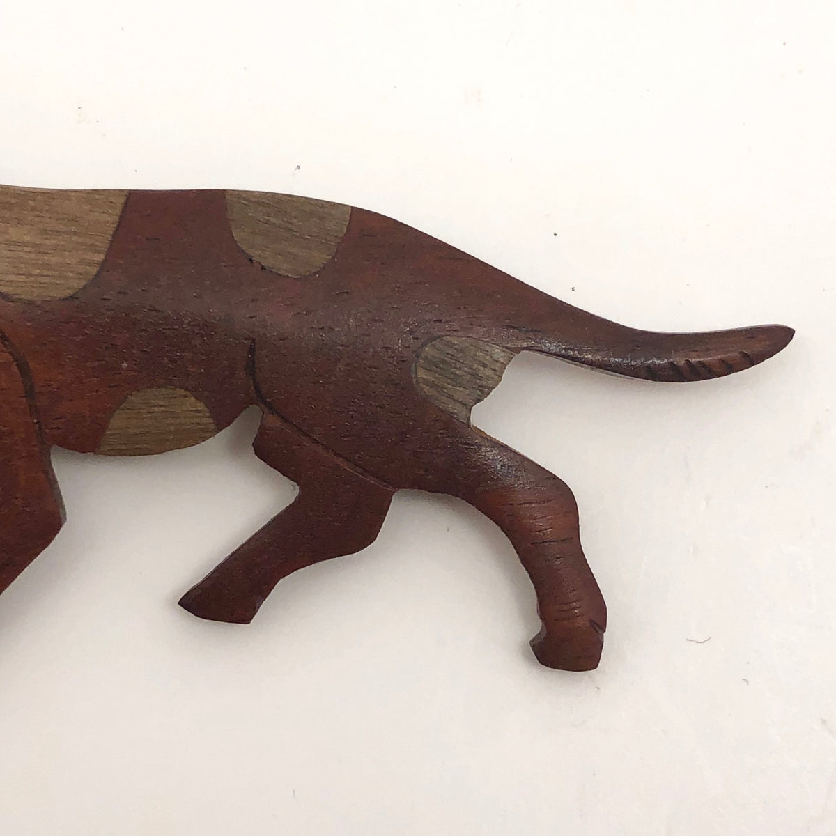 Sweet Wooden Dog Pin – critical EYE Finds