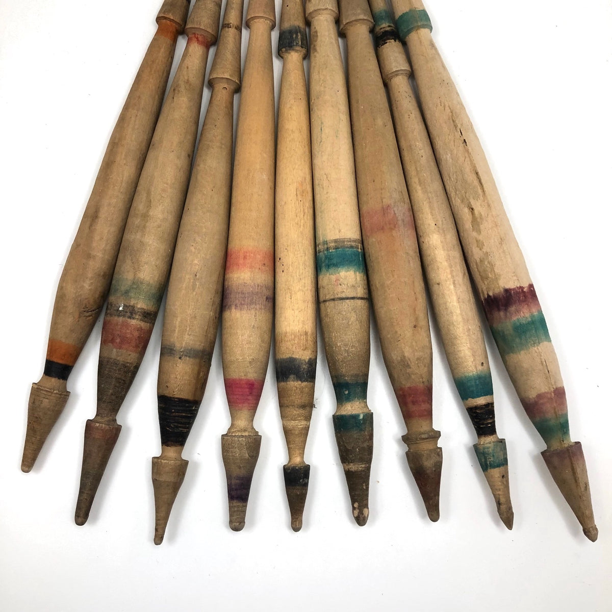 Antique Turned Wooden Yarn Spindles – critical EYE Finds