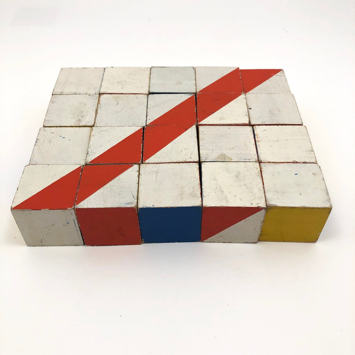 Vintage Wooden Color Cubes - Set of 20 – critical EYE Finds