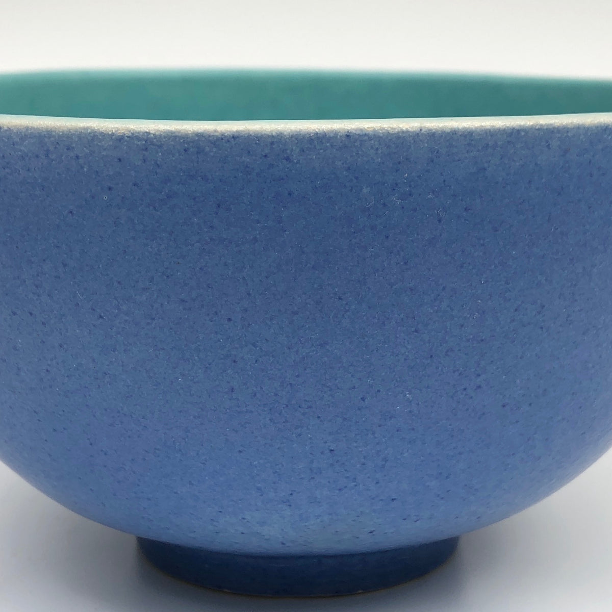 Winfield Pottery Pasadena 1930s Hand-thrown Bowl (the perfect blue bow ...