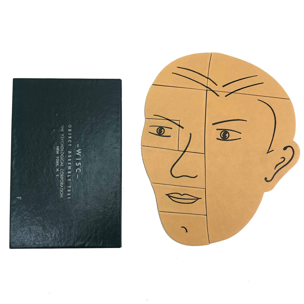 WISC 1949 Object Assembly Test Puzzle: Face – critical EYE Finds