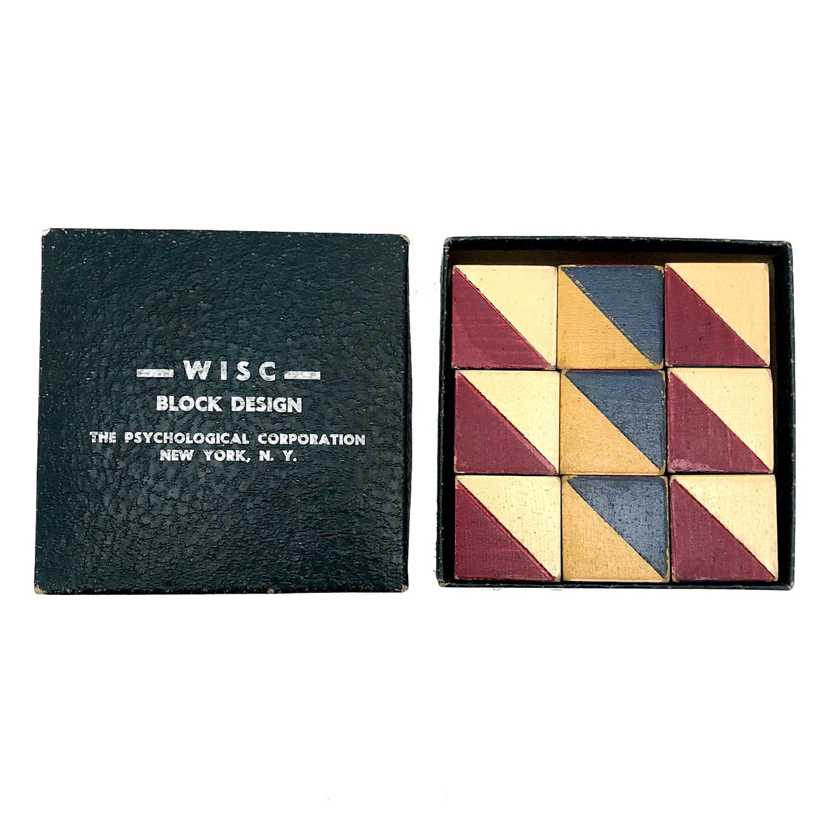 WISC (Wechsler Intelligence Scale for Children) Test Puzzle: Block Des ...