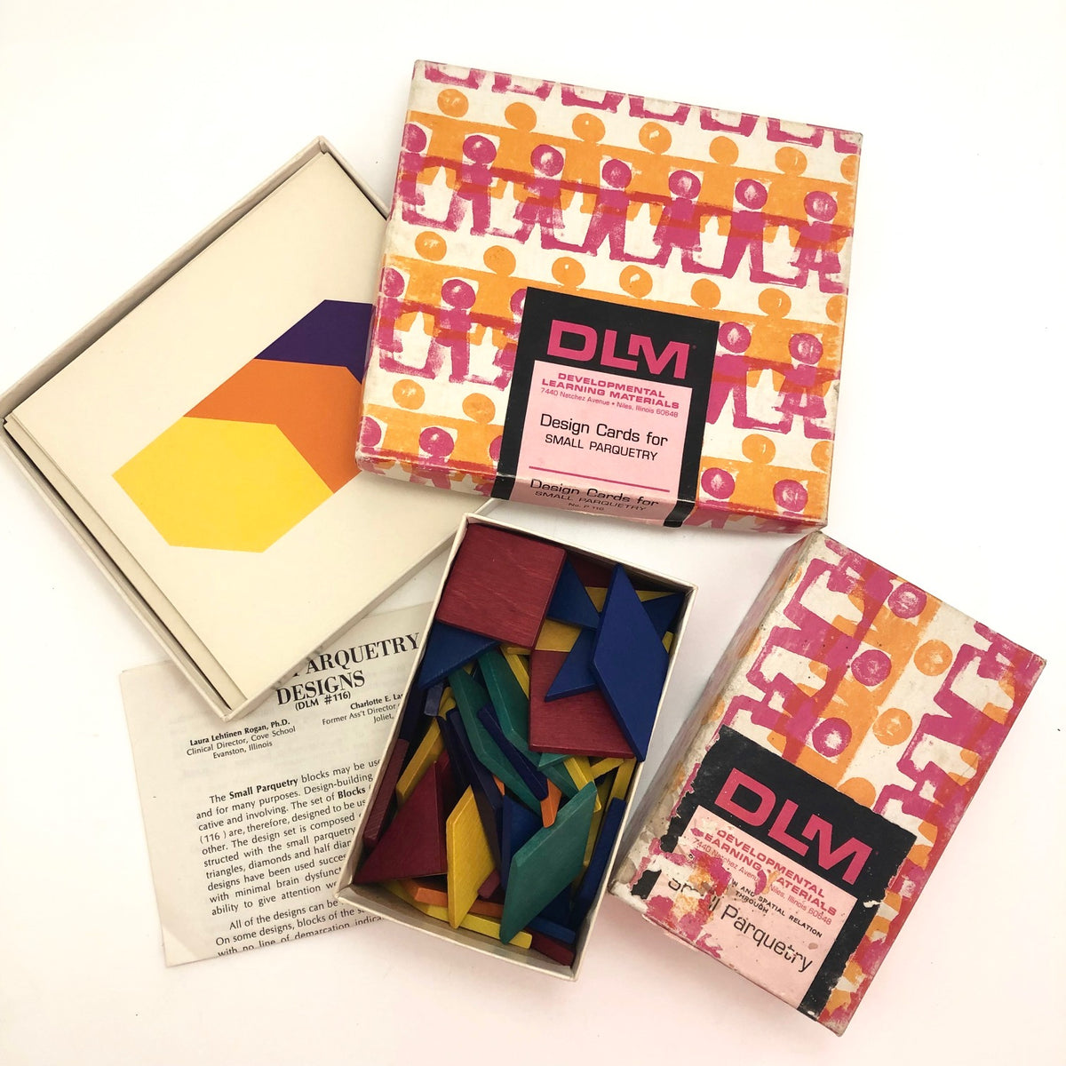 Developmental Learning Materials Parquetry Tile Set and Design Cards ...