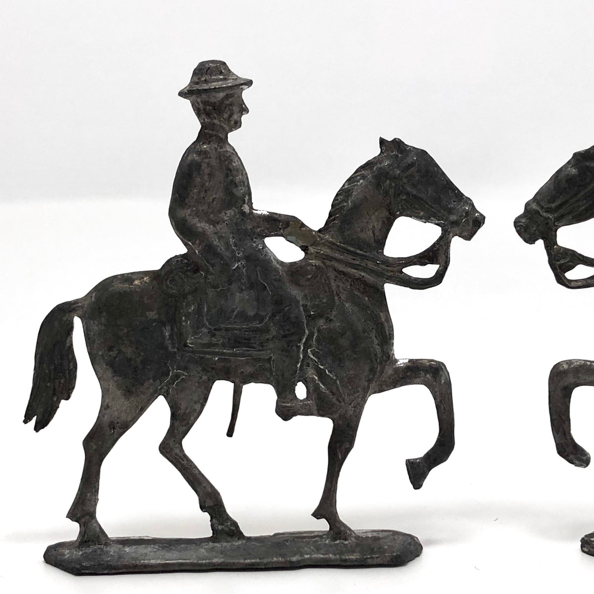 Lead Mounted Calvary Soldiers - Sold Individually – critical EYE Finds