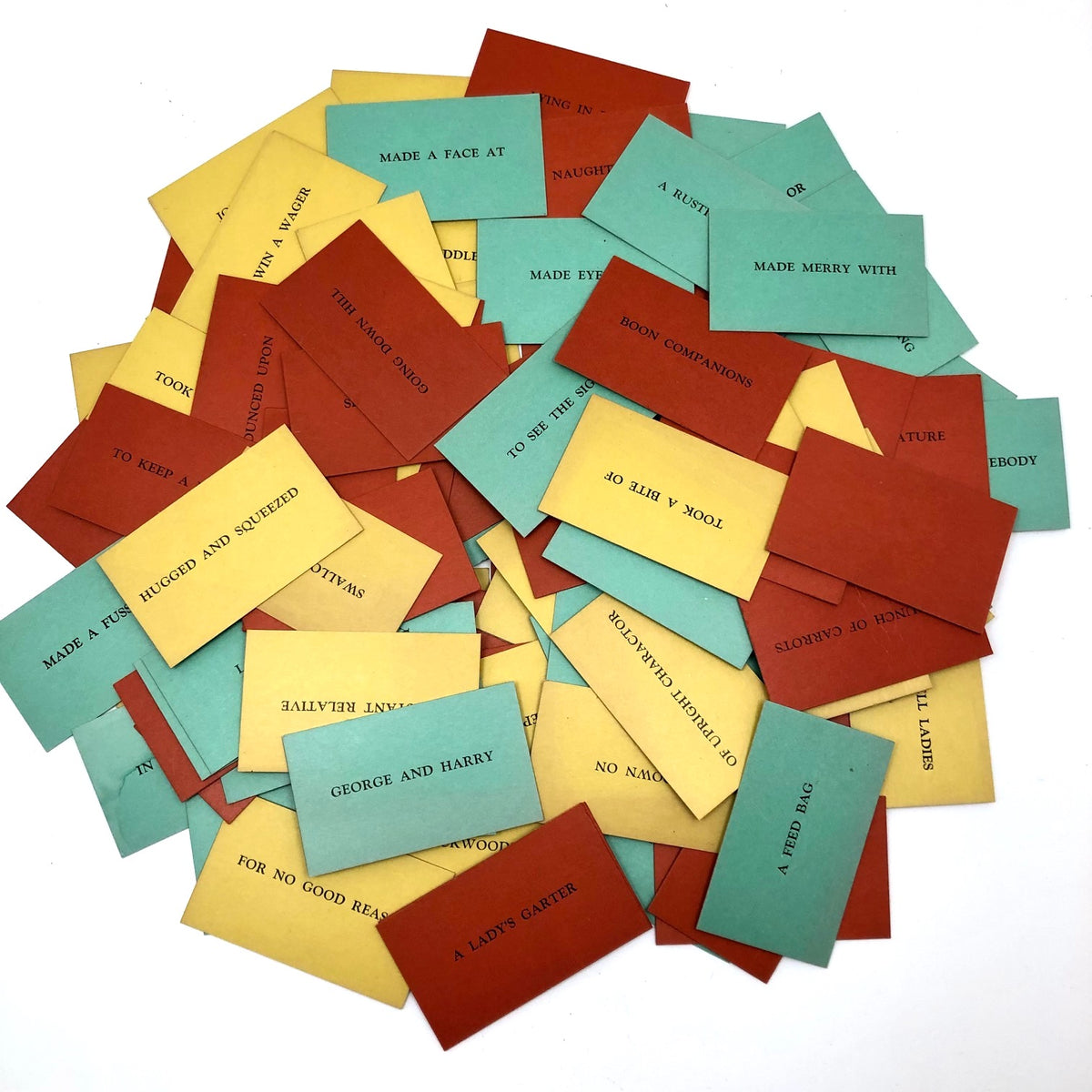 Corey Game Co Boston, 1938 Original Game of Sentences – critical EYE Finds