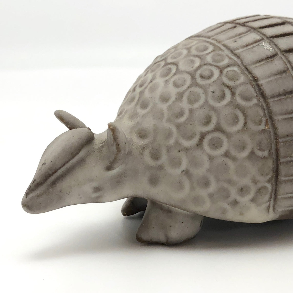 Hand Sculpted Ceramic Armadillo – critical EYE Finds