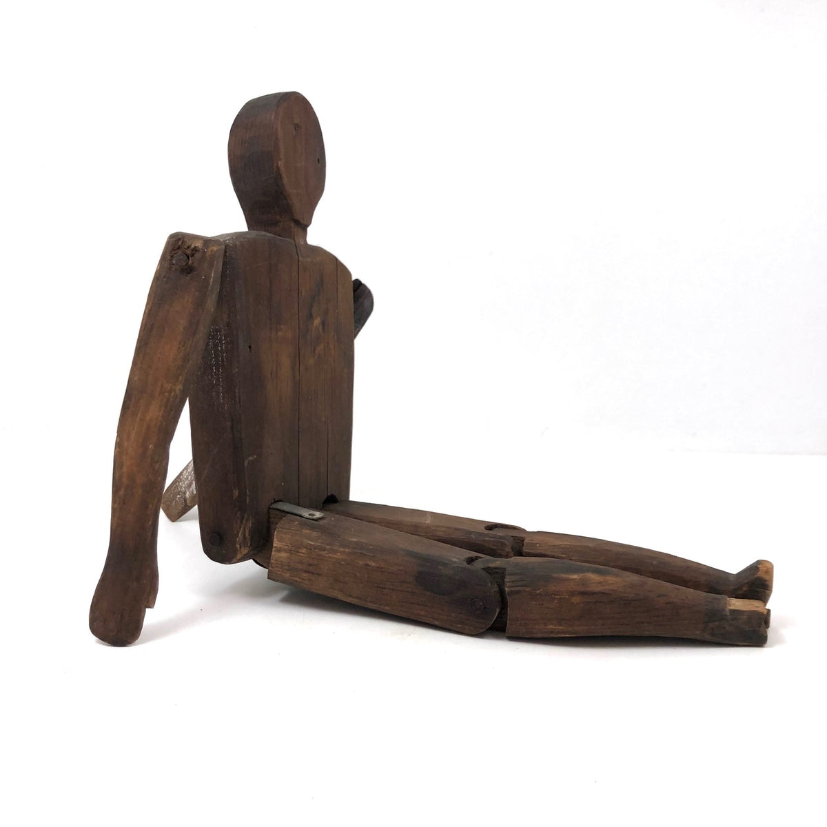 Old Carved Jigger Doll with Hip Mend – critical EYE Finds