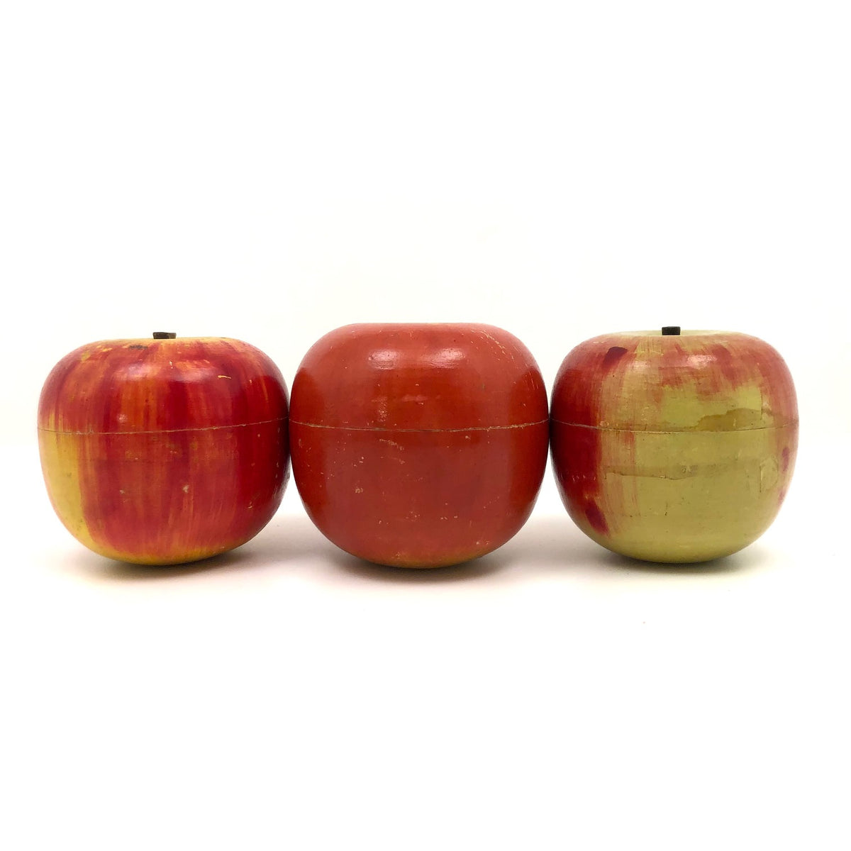 More Turned and Painted Wooden Apples - Sold Individually – critical ...