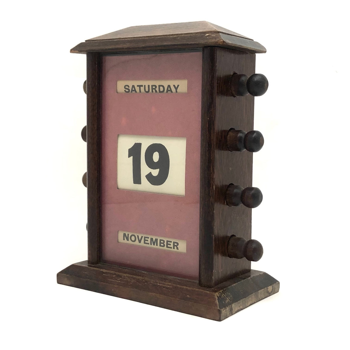 Handsome Old Scrolling Perpetual Calendar – critical EYE Finds