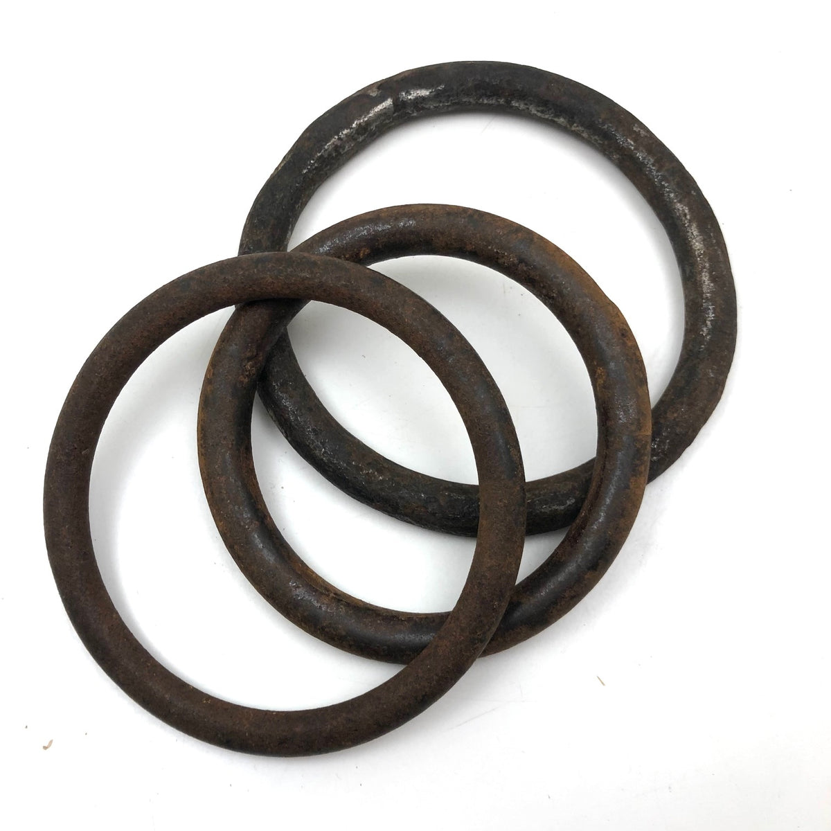 Trio of Forged Iron/Steel Rings – critical EYE Finds